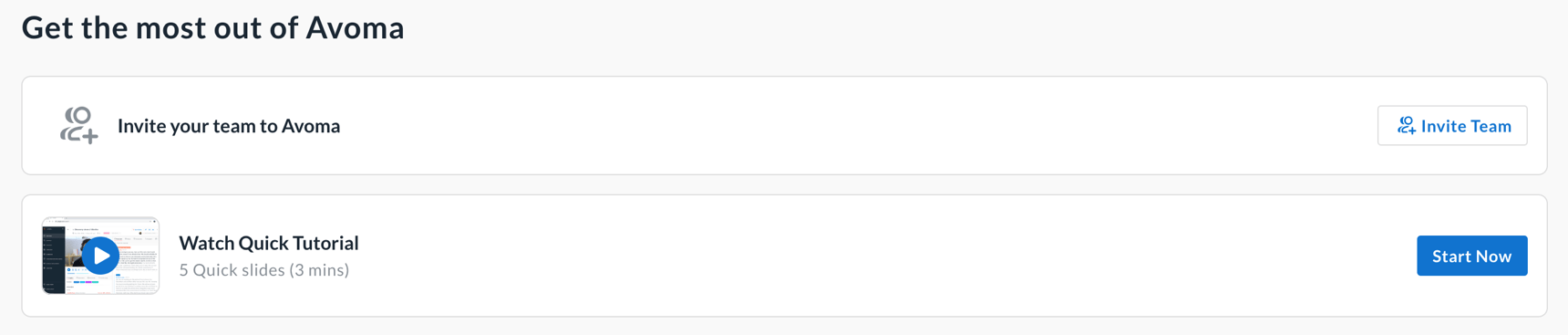 The Avoma Quick Start Guide
